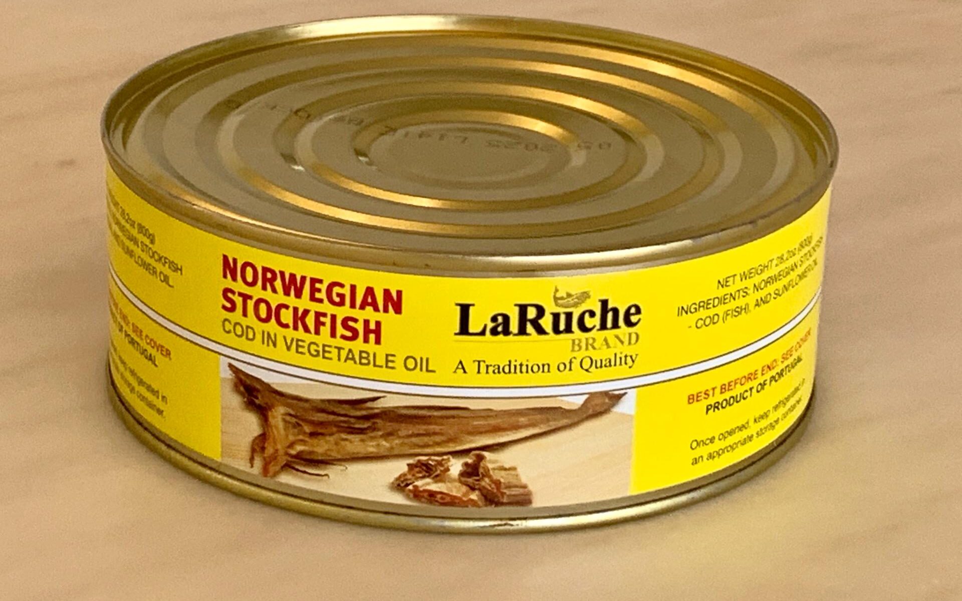 Norwegian Stockfish in Sunflower Oil: 800g x 3, Family Pack | LaRuche ...